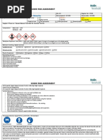 COSHH Risk Assessment for Painting | PDF | Paint | Hazards
