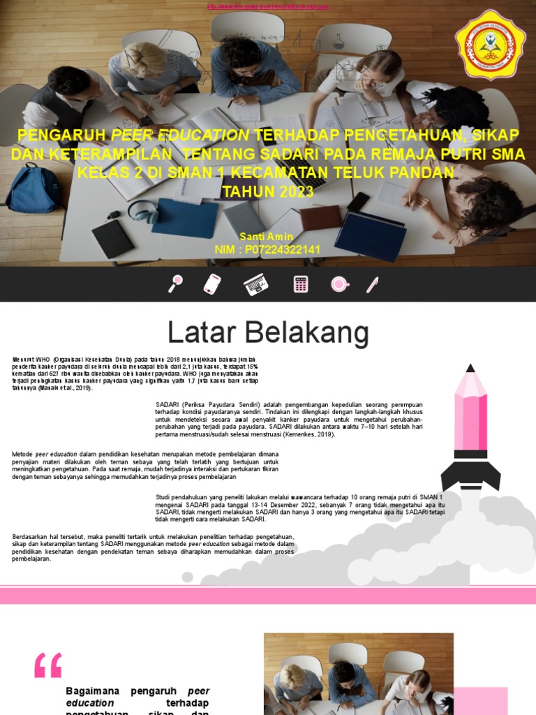 Tentang Peer Education | PDF