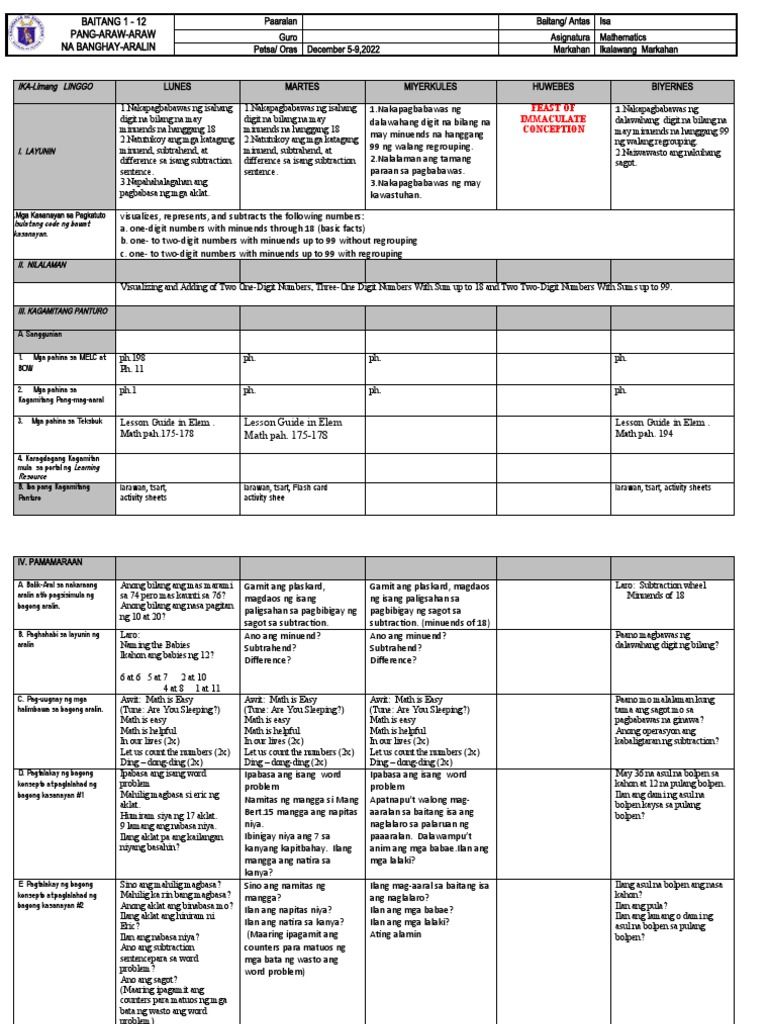 MATH 1 WEEK 5 2nd Q | PDF