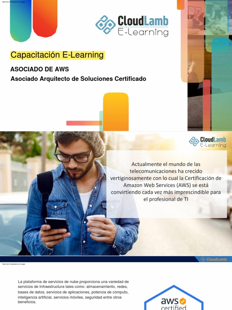 AWS Associate (1) curso en español | PDF | Computación en la nube | Gestión de tecnología de la ...