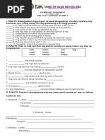 Lantay Pahambing Pasukdol Grade5 Worksheet | PDF