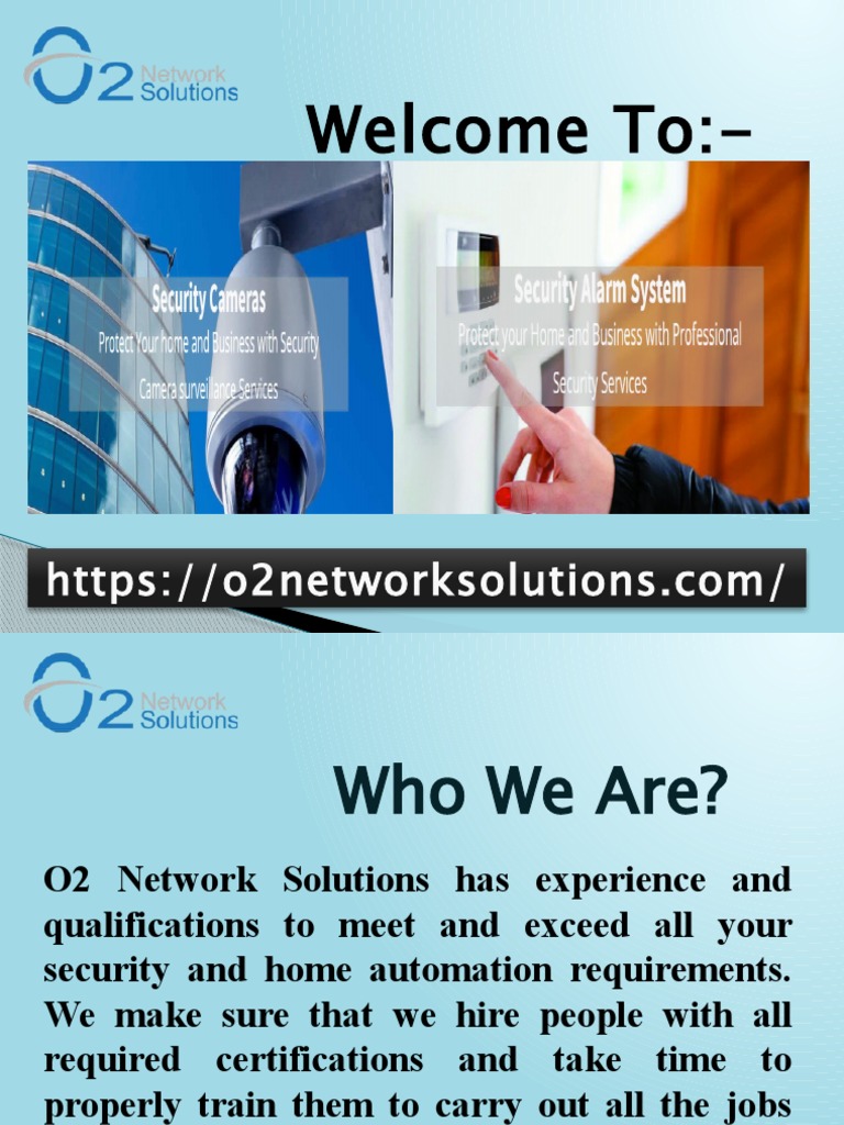 O2 Network Solutions | PDF