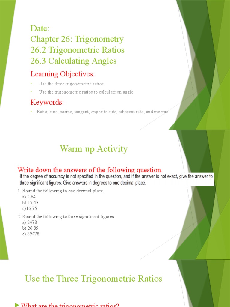 IGCSE Year 10 Core S 26.2 26.3 Lesson 65 | PDF