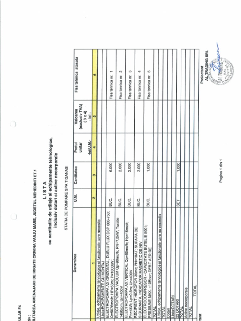 10.F4 F5 + Variante Tehn. | PDF