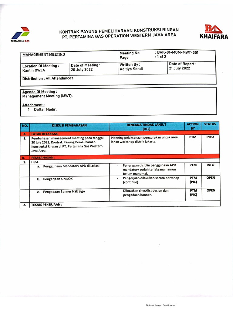 Management Walkthrough | PDF