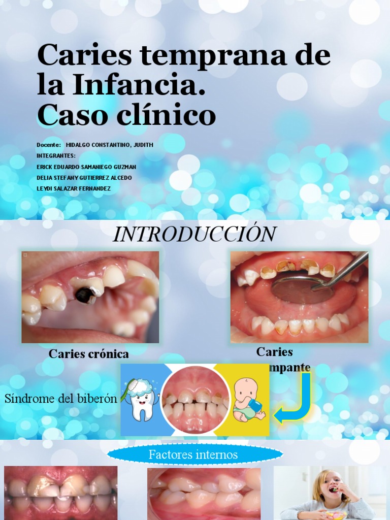 Caries Temprana de La Infancia | PDF | Odontología | Enfermedades y ...