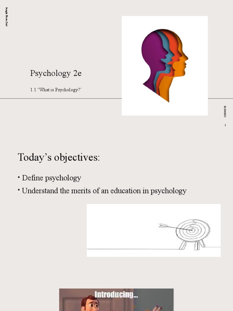 Psychology 2e 1.1 Slides | PDF | Scientific Method | Psychology