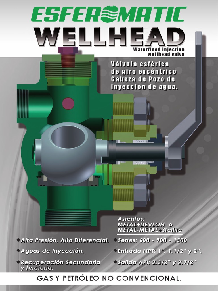 Valvula Esferica de Giro Excentrico Esferomatic | PDF | Acero ...