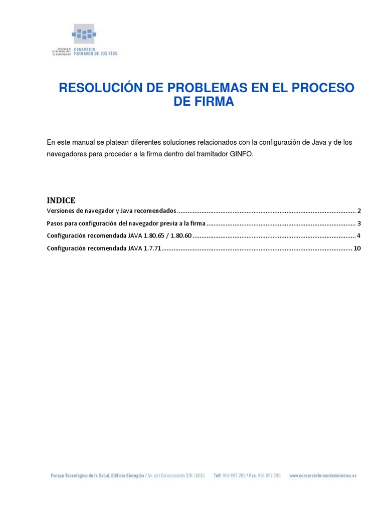 Manual Firma JAVA 1.8u60-U65 | PDF | Java (lenguaje de programación ...