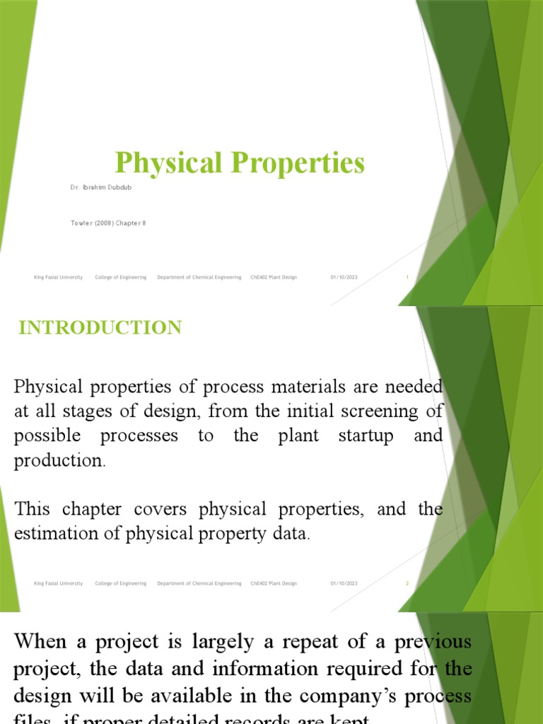7-Physical Properties | PDF | Viscosity | Thermal Conductivity