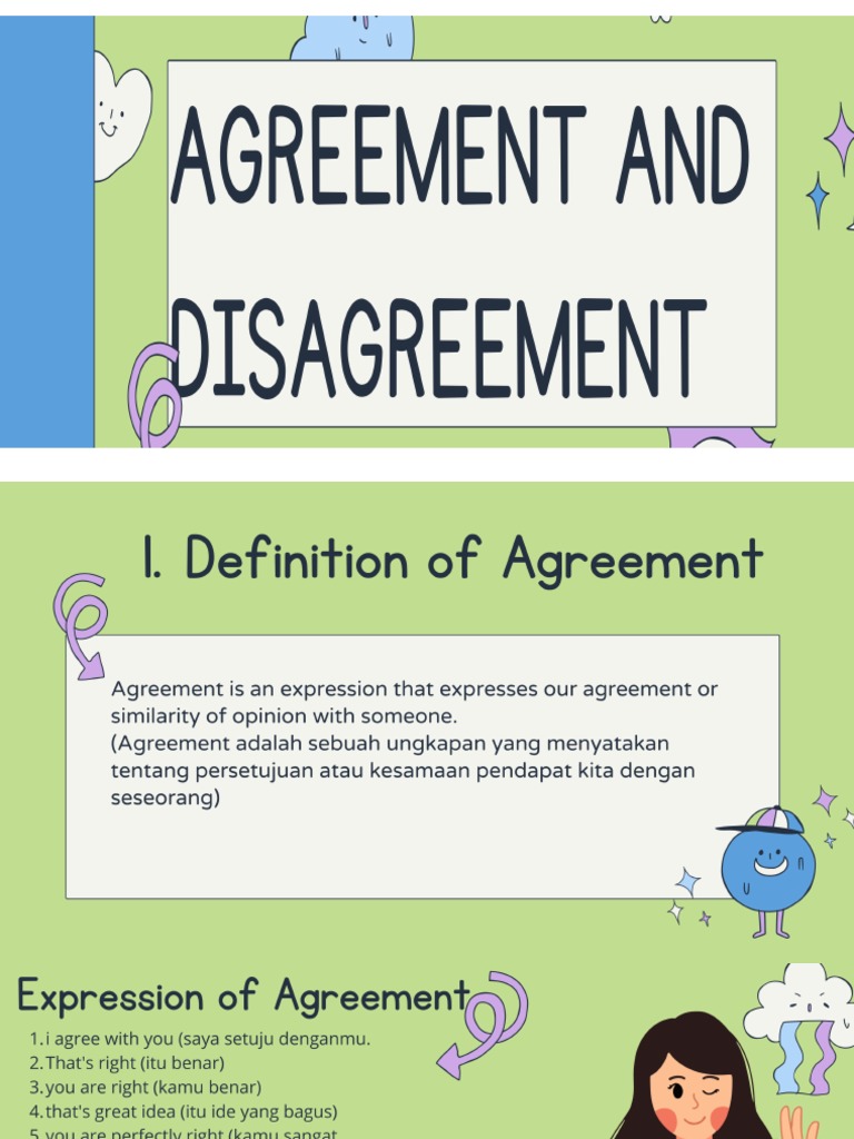 Agreement and Disagreement | PDF