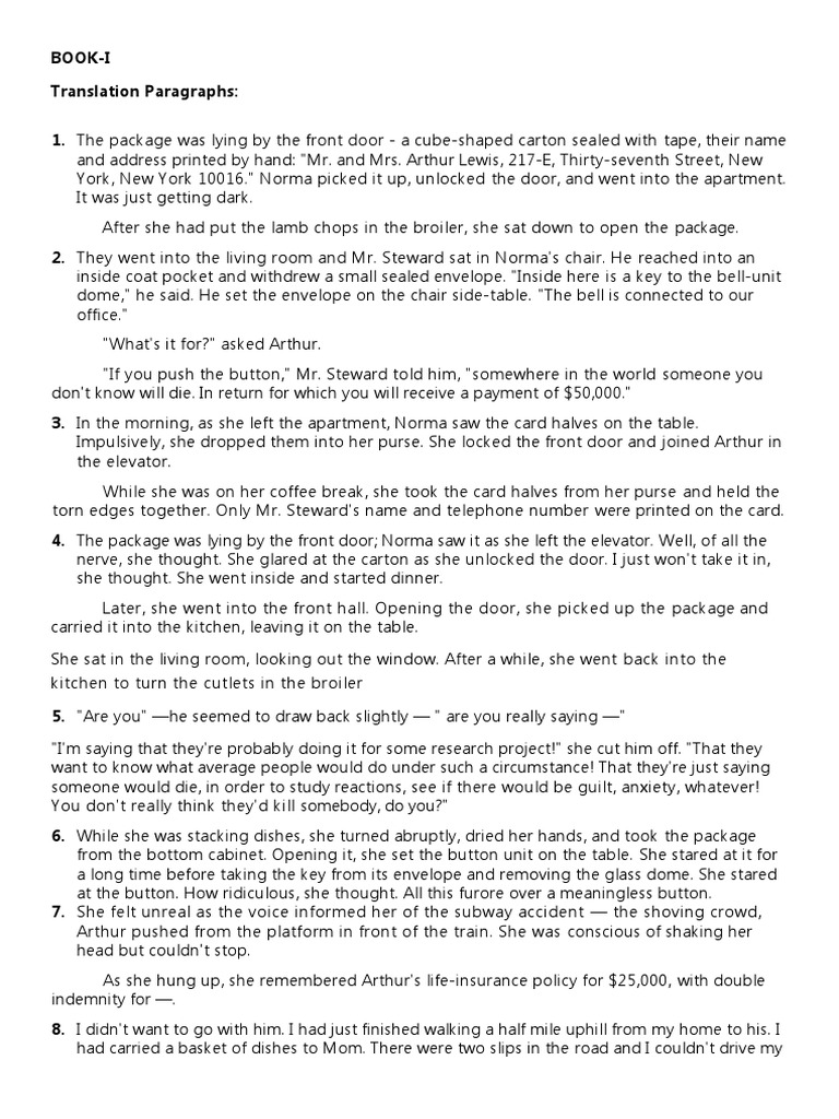 Book - I Translation - Paragraphs | PDF | Plough