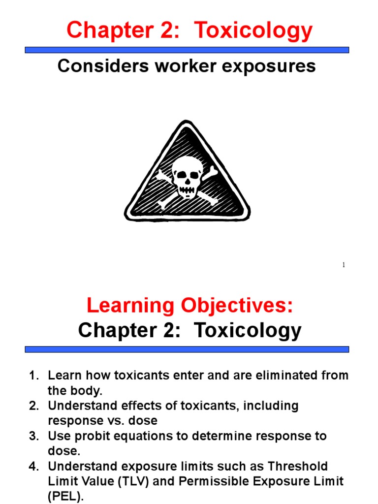 Chapter 2 | PDF | Toxicity | Chemistry