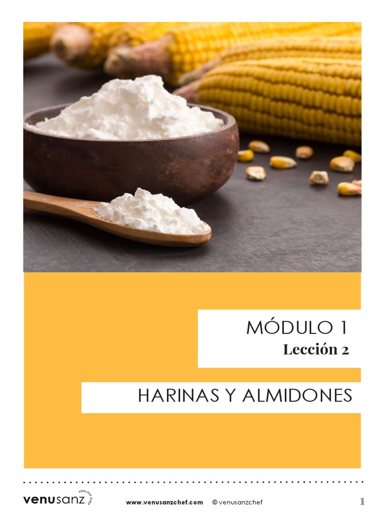 Modulo1 Lec2 Harinas Compressed | PDF | Arroz | Cereales
