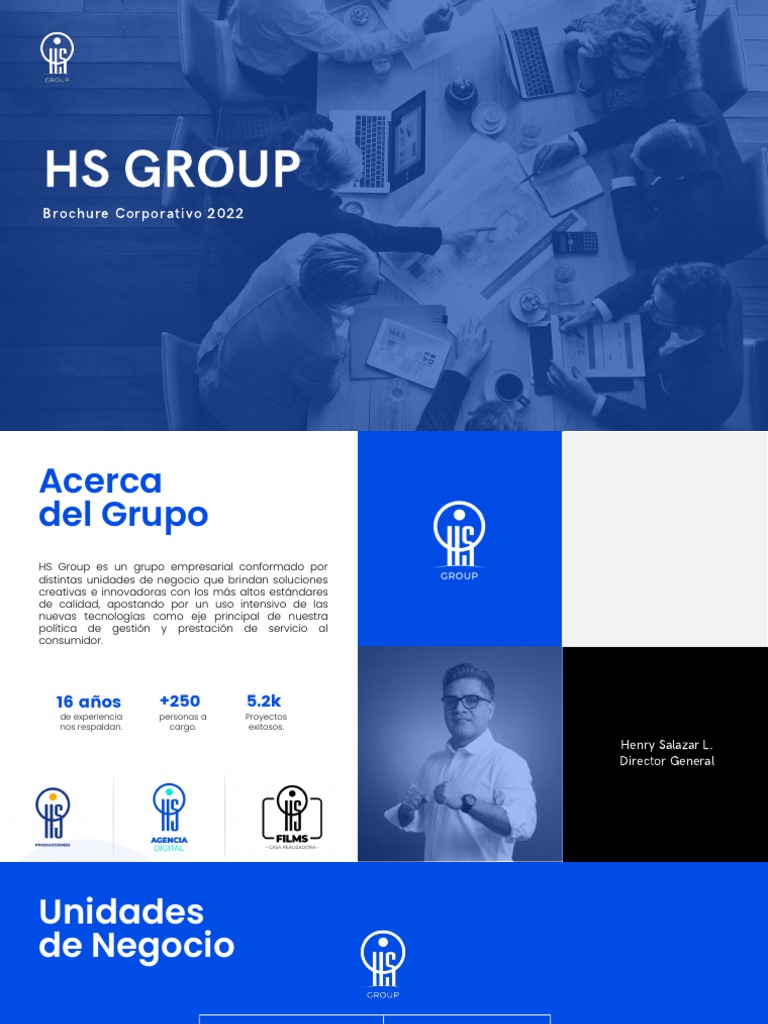 Brochure HS Group | PDF | Marca | Marketing