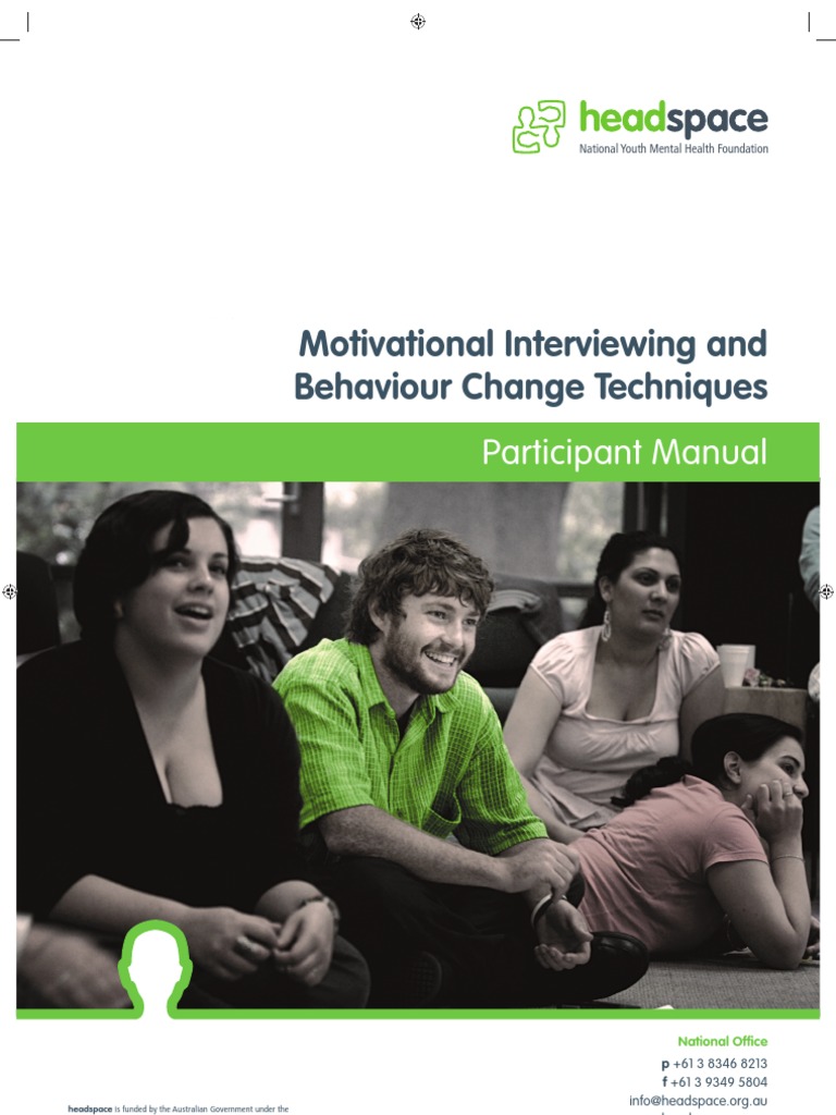 MH - Motivational Interviewing Techniques | PDF | Mental Health ...