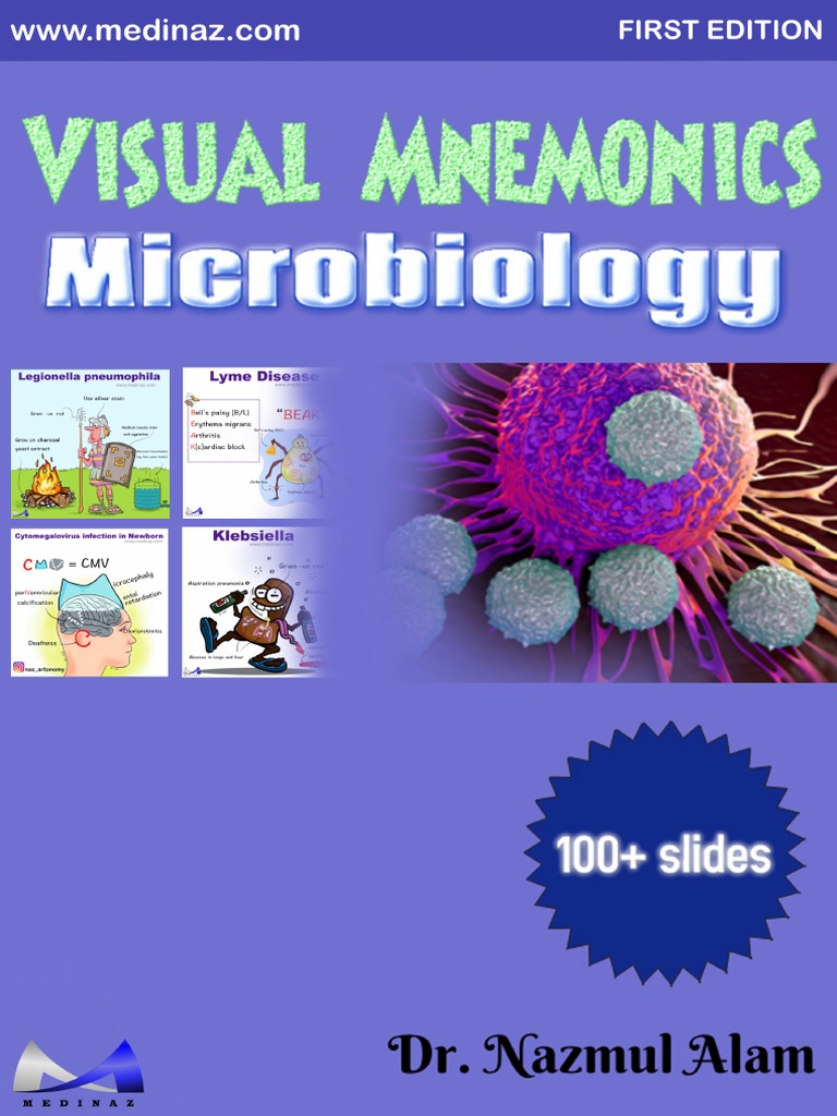 Visual Mnemonics Bacteriology Medinaz | PDF