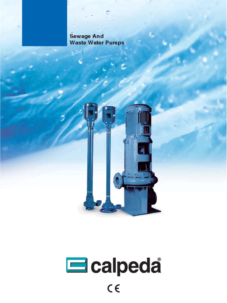 Sewage and Waste Water Pumps | PDF