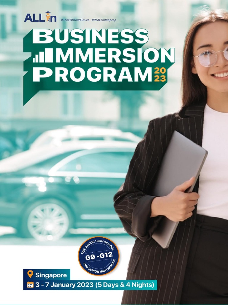 Business & Science Immersion Program | PDF | Entrepreneurship | Startup ...