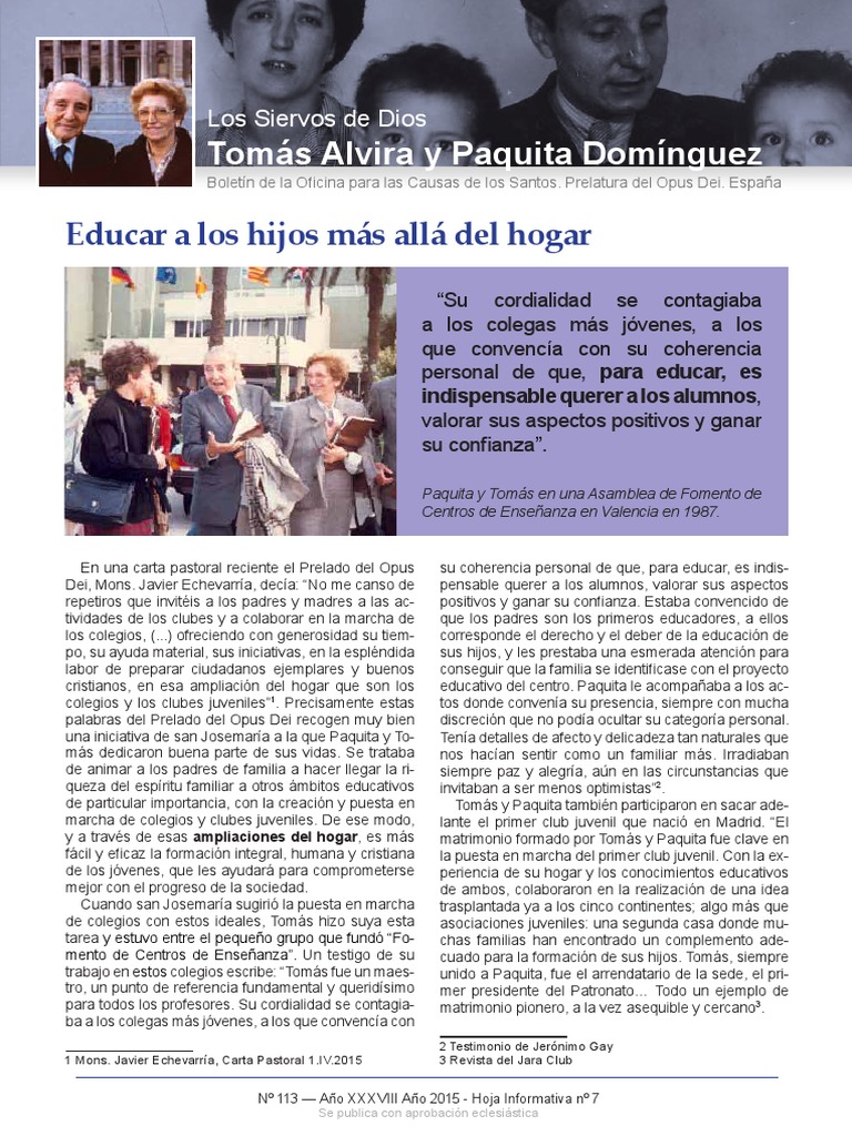 7 Alviras Hi2015 Educar Hijos | PDF