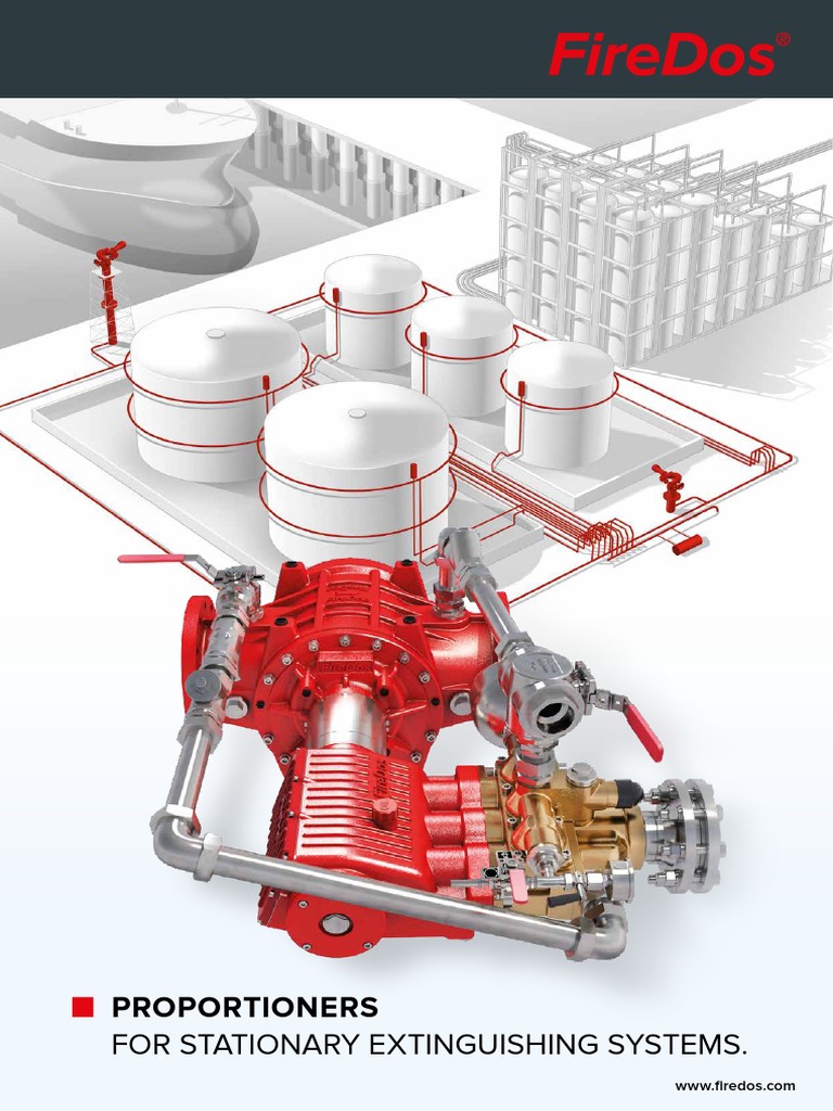 Firedos Stationary Proportioners - EN | PDF | Valve | Pump