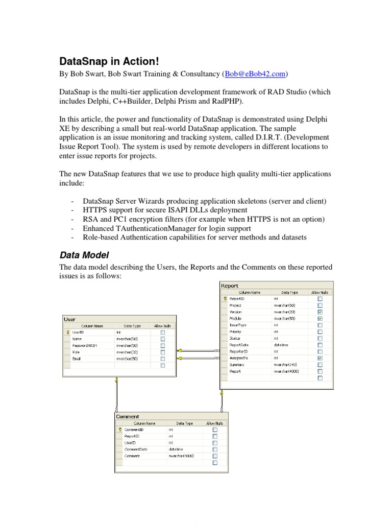 DataSnap in Action | PDF | Transport Layer Security | Internet Information Services
