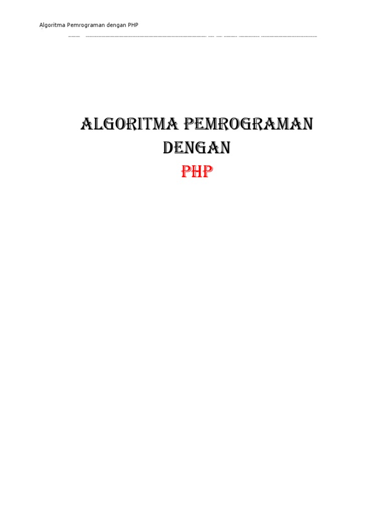 Algoritma Pengenalan | PDF | Metode & Bahan Ajar