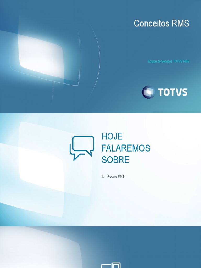 Totvs Conheca o Produto RMS | PDF | Gestão de relacionamento com o ...