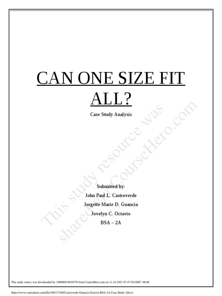 Castroverde Guancia Octavio BSA 2A Case Study 3 | PDF | Cost Of Capital | Initial Public Offering