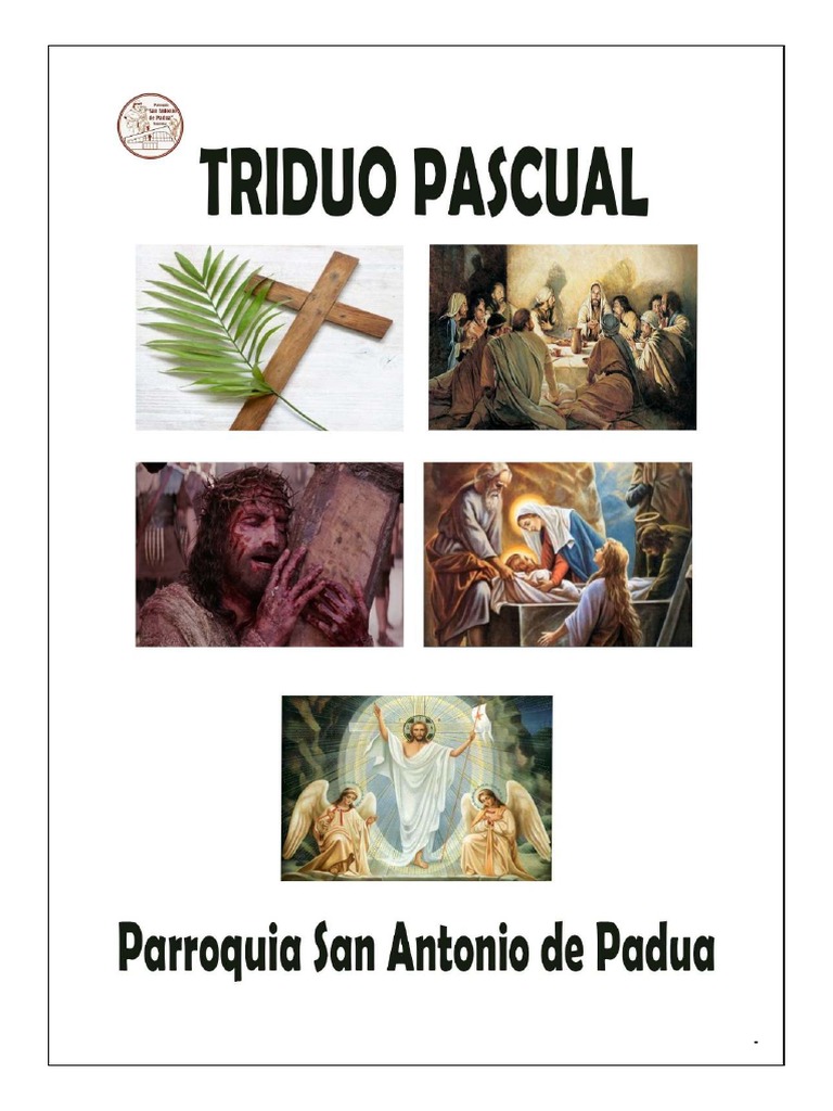Triduo Pascual | PDF | Jesús | eucaristía