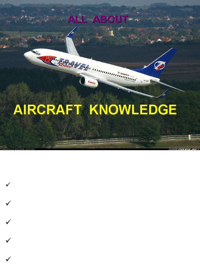 Aircraft Knowledge | PDF | Flight Control Surfaces | Flap (Aeronautics)