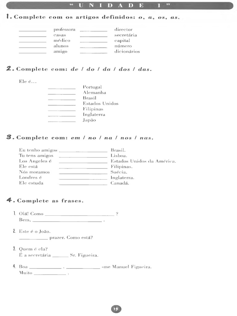 Portugues Practice | PDF | Portugal