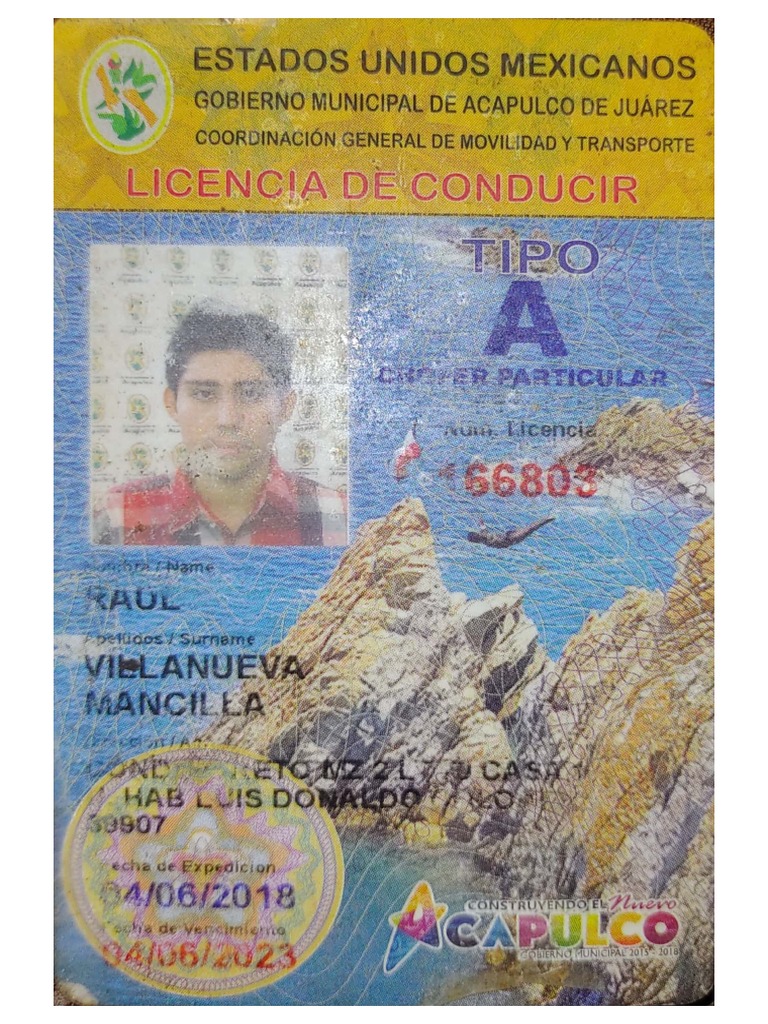 Licencia de Conducir | PDF
