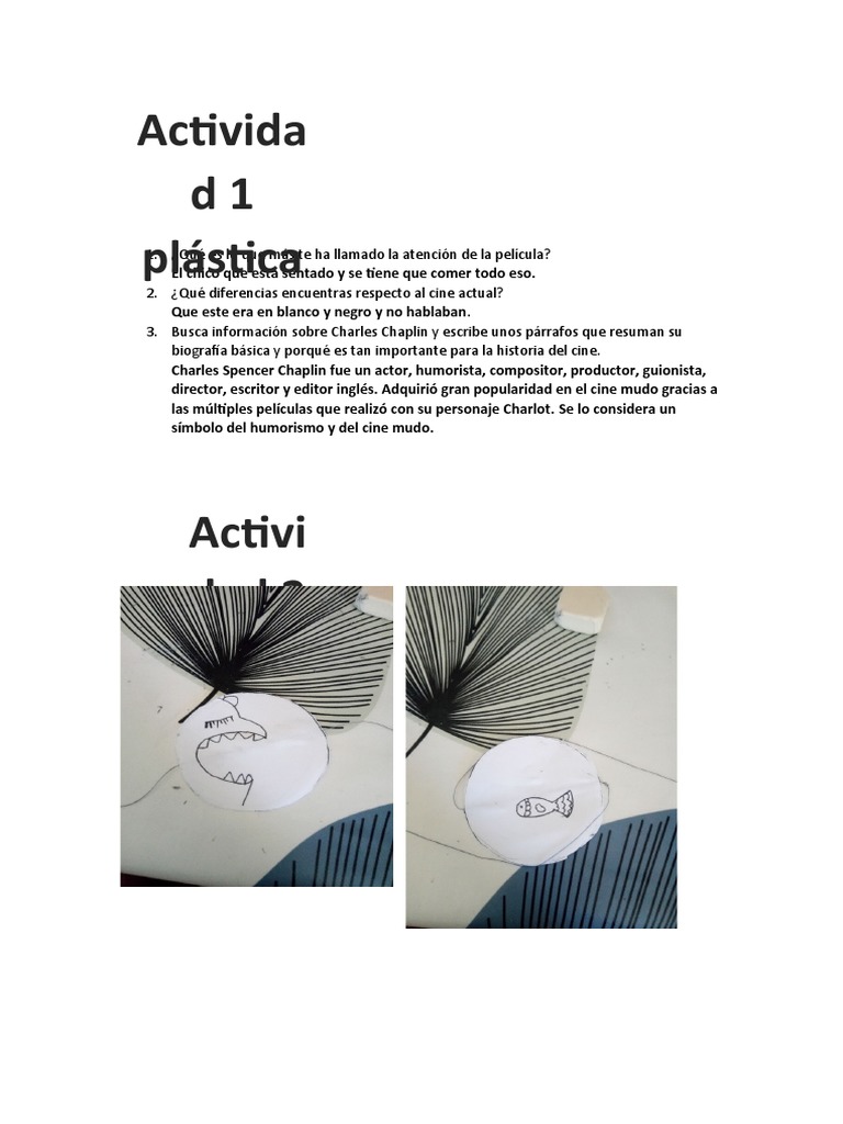 TAREA DE PLÁSTICA | PDF