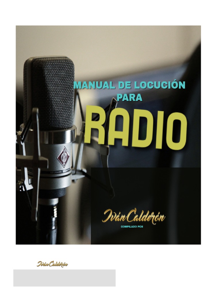 Manual de Locucion | PDF | Sonido | Vocal