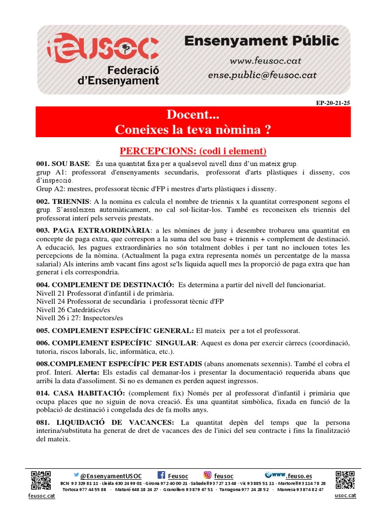 EP-20-21-25 - Coneix La Teva Nòmina | PDF