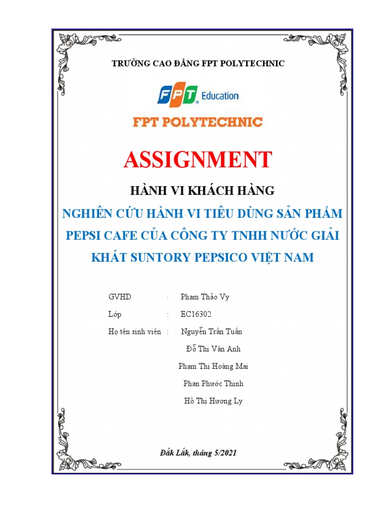 Asm Gđ1 Gd2 Gd3 Nhóm 4 Hành Vi Khách Hàng | PDF