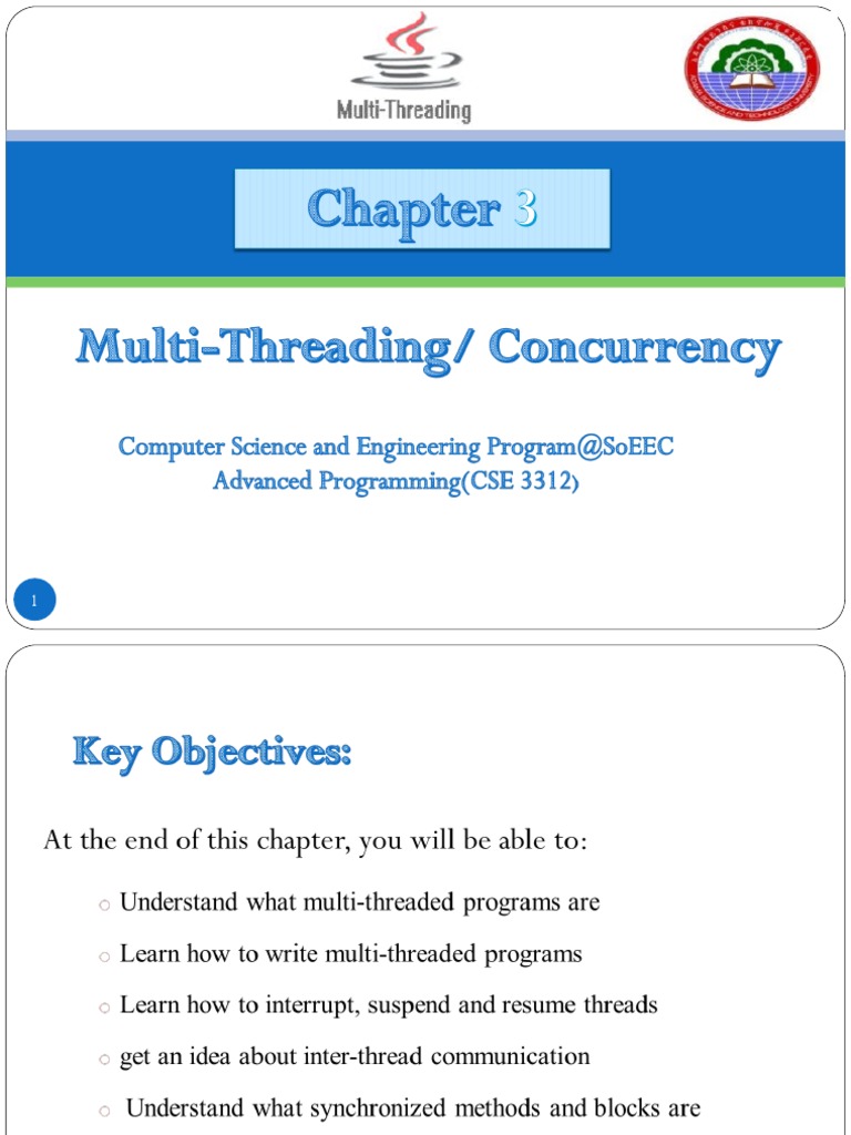 Chapter 2 - Multithreading | PDF | Process (Computing) | Thread (Computing)