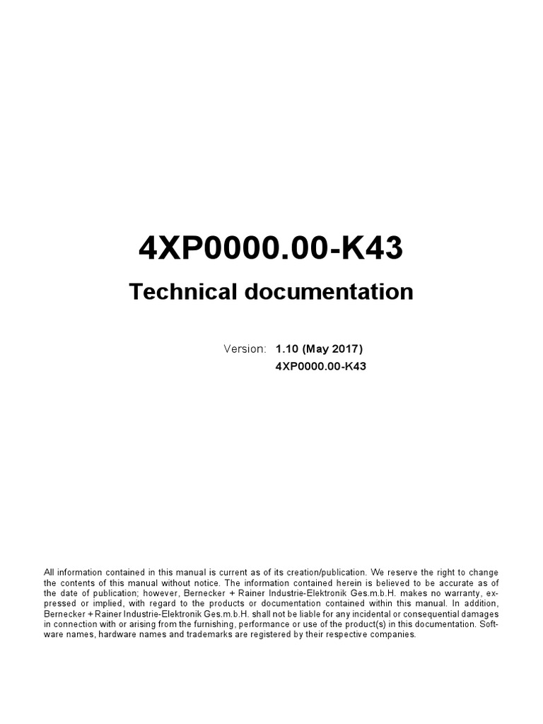 4XP0000.00-K43 - Datasheet V1.10 | PDF | Electrostatic Discharge | Ethanol