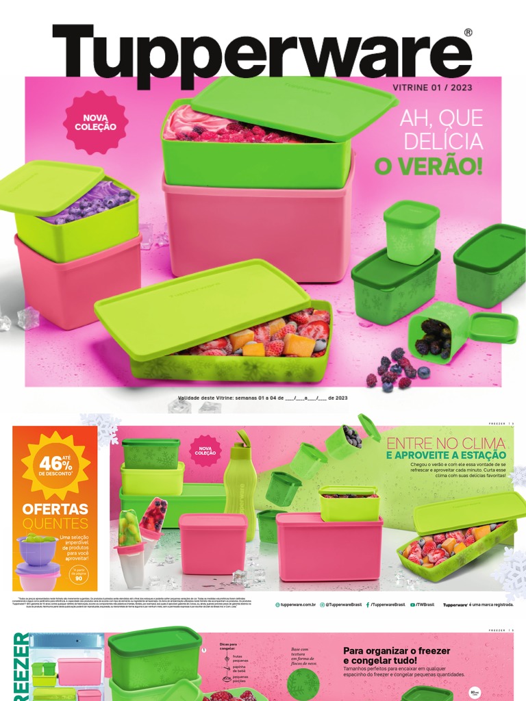 Vitrine Tupperware 01/2023 - Tupperware | PDF