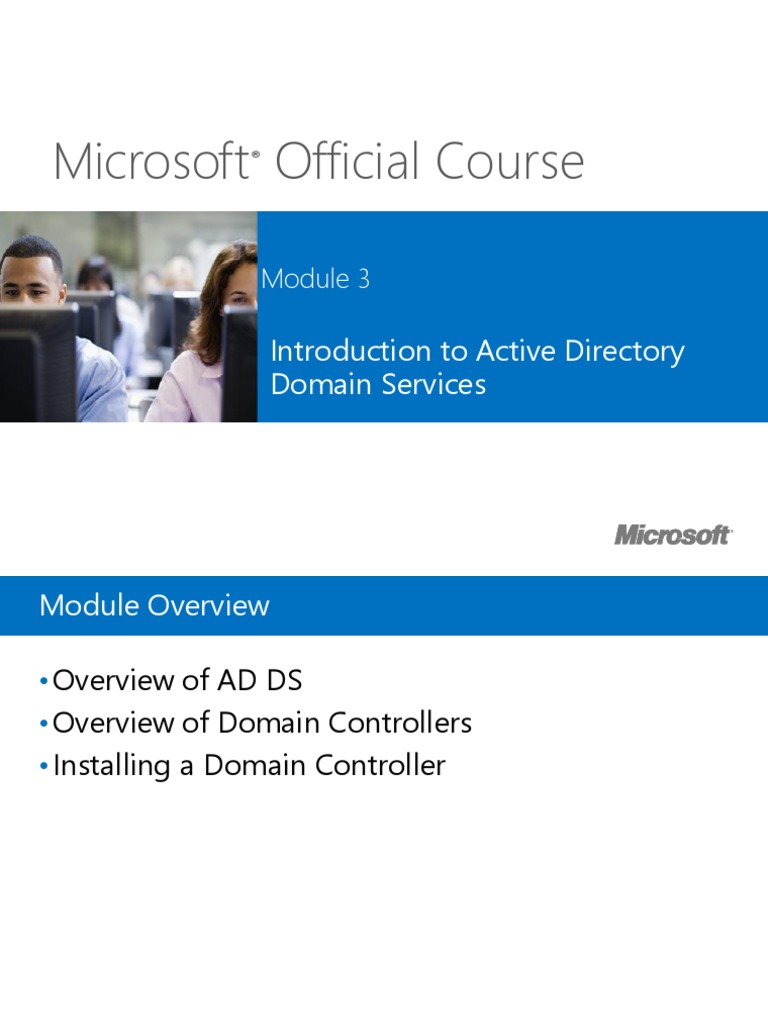 Module 3.اساسياات انظمة الشبكات | PDF | Active Directory | Microsoft Windows