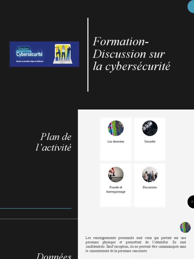 Formation sur l'hameçonnage et cybersécurité | PDF | Hameçonnage ...