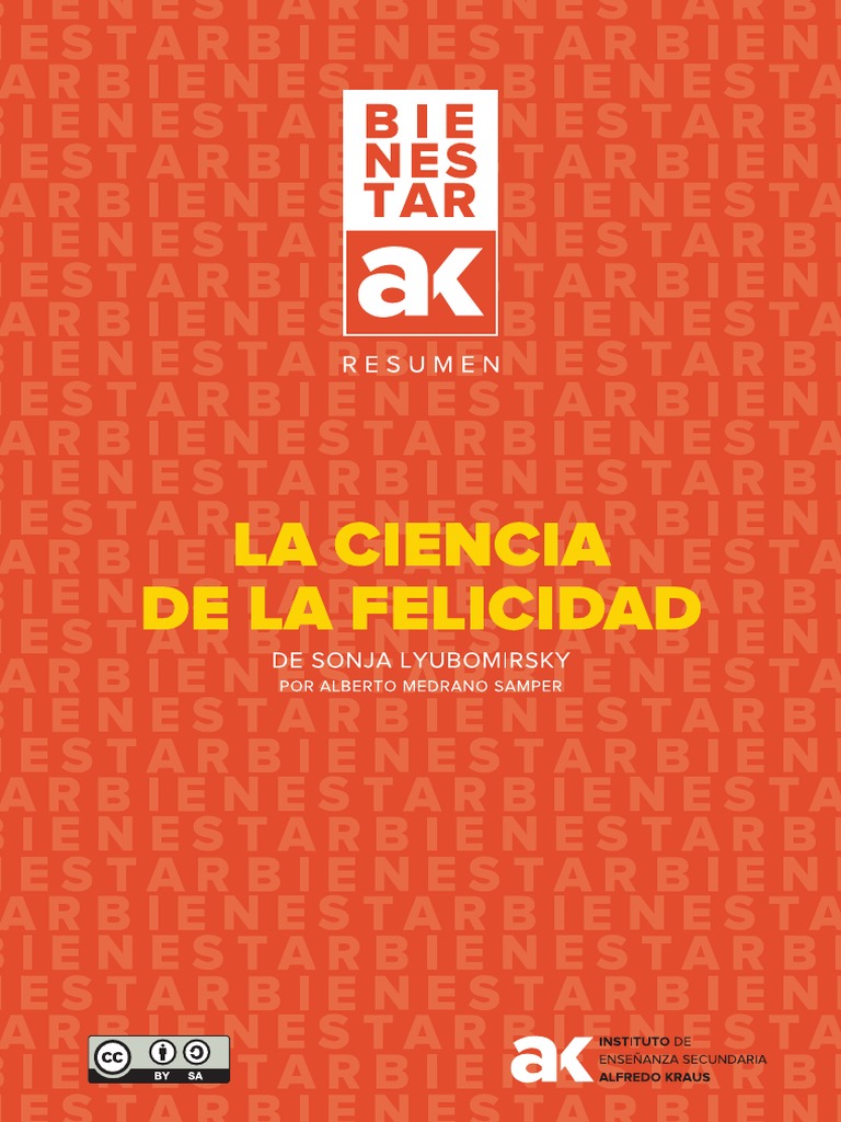 Bienestar Resumen La Ciencia De La Felicidad Pdf Gratitud Felicidad