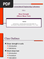 Direct Shear Test Lab Report | PDF | Teaching Methods & Materials ...