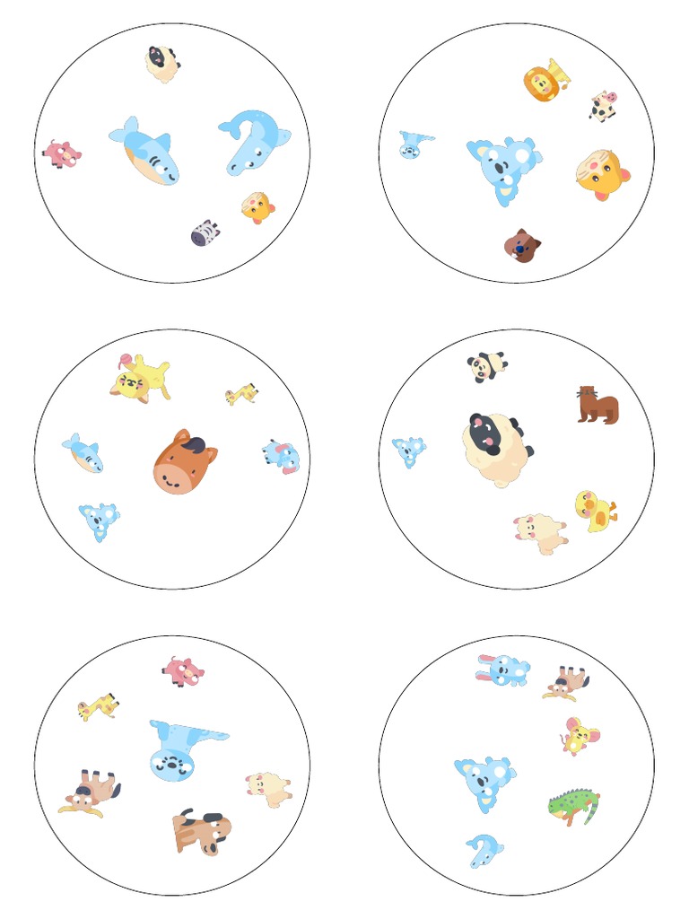 Dobble Cards - Animals | PDF