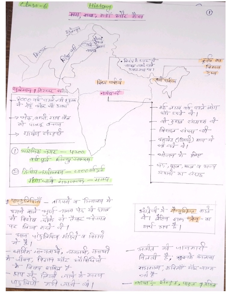 Class 6 Ch-1 (History) | PDF