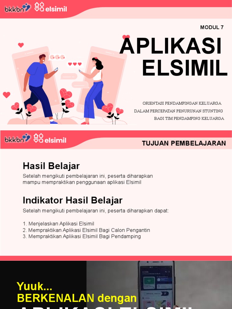 7-PPT-Aplikasi Elsimil Orientasi DIY | PDF