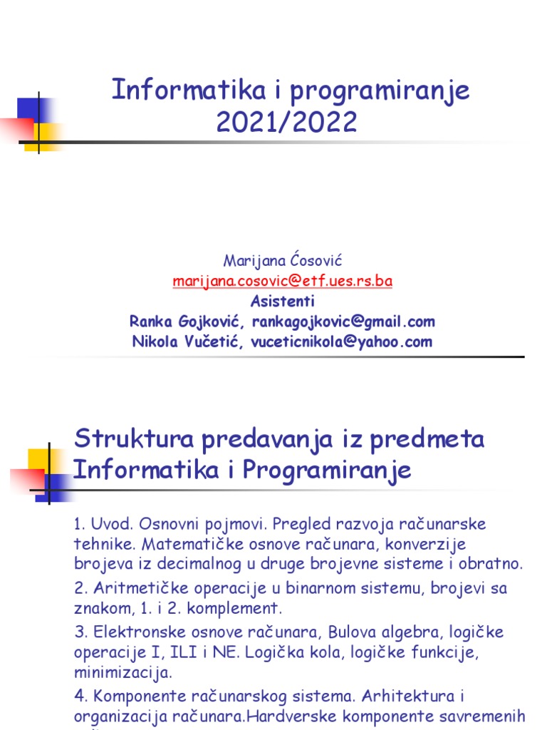 Informatika MAS Lecture07 | PDF