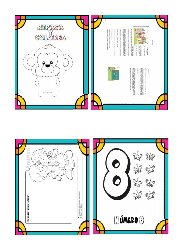 Fichas Párvulos 5 | PDF