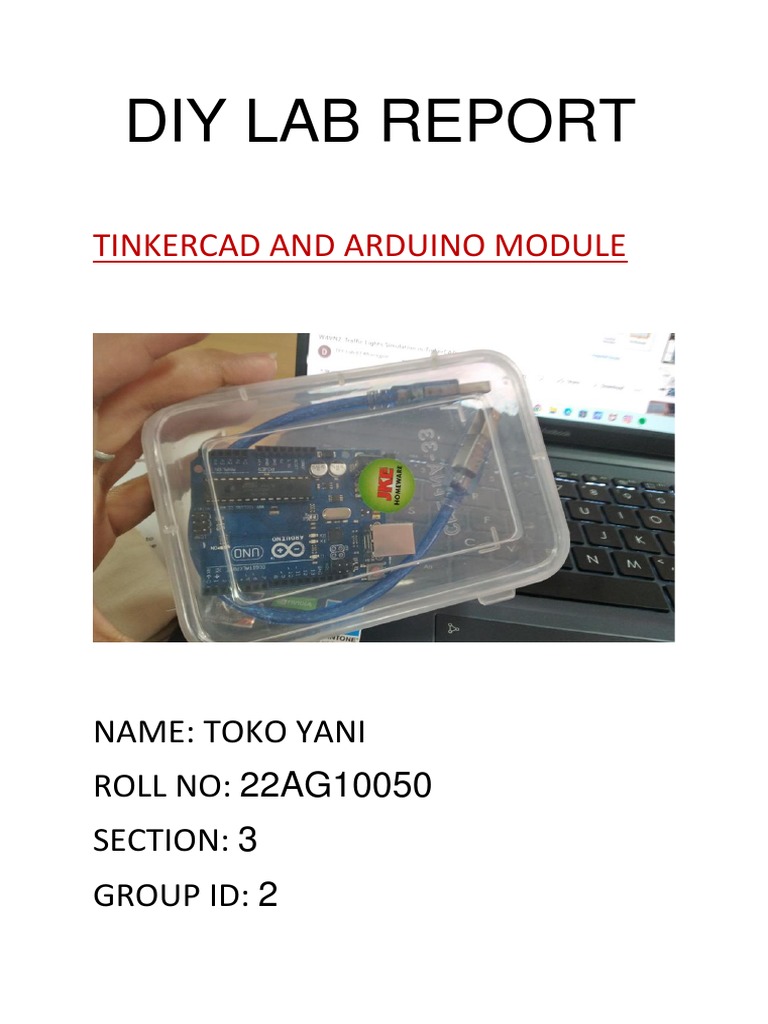 Diylab Tinkercad Arduino Module | PDF | Arduino | Computing